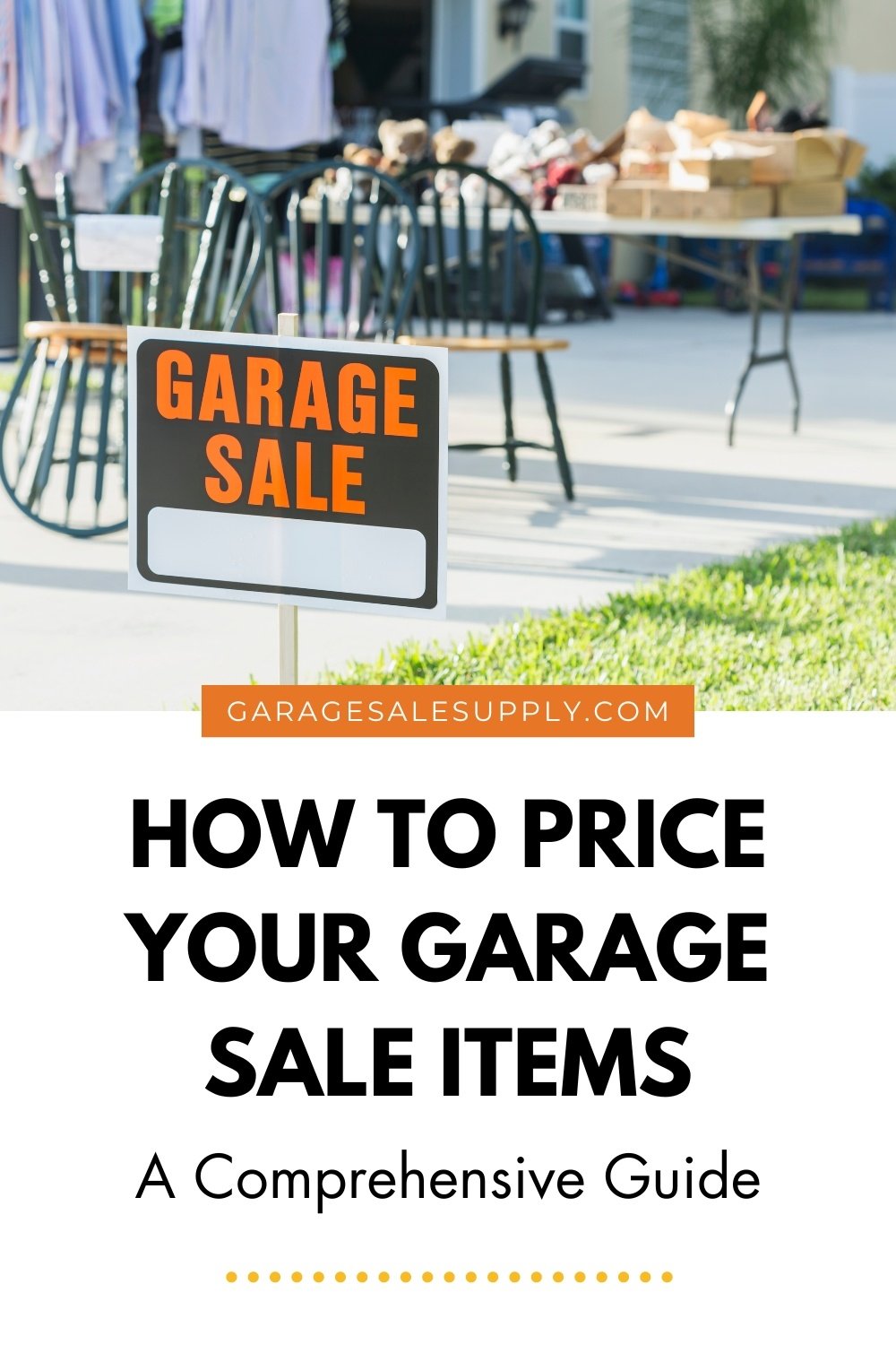 How to Price Your Garage Sale Items: A Comprehensive Guide