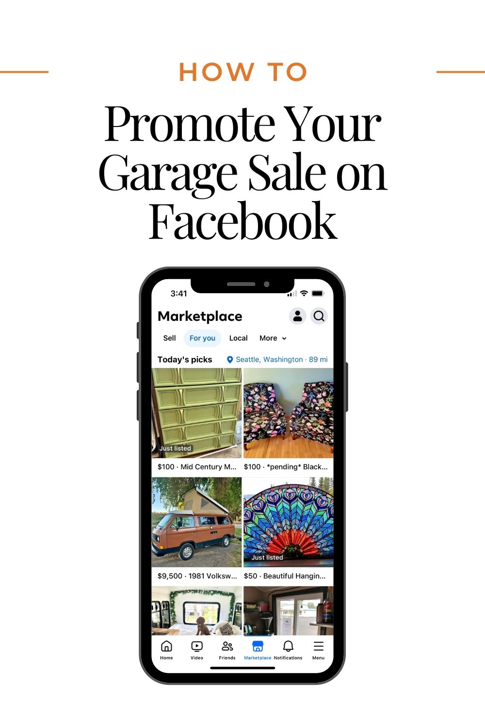 How to Promote Your Garage Sale on Facebook