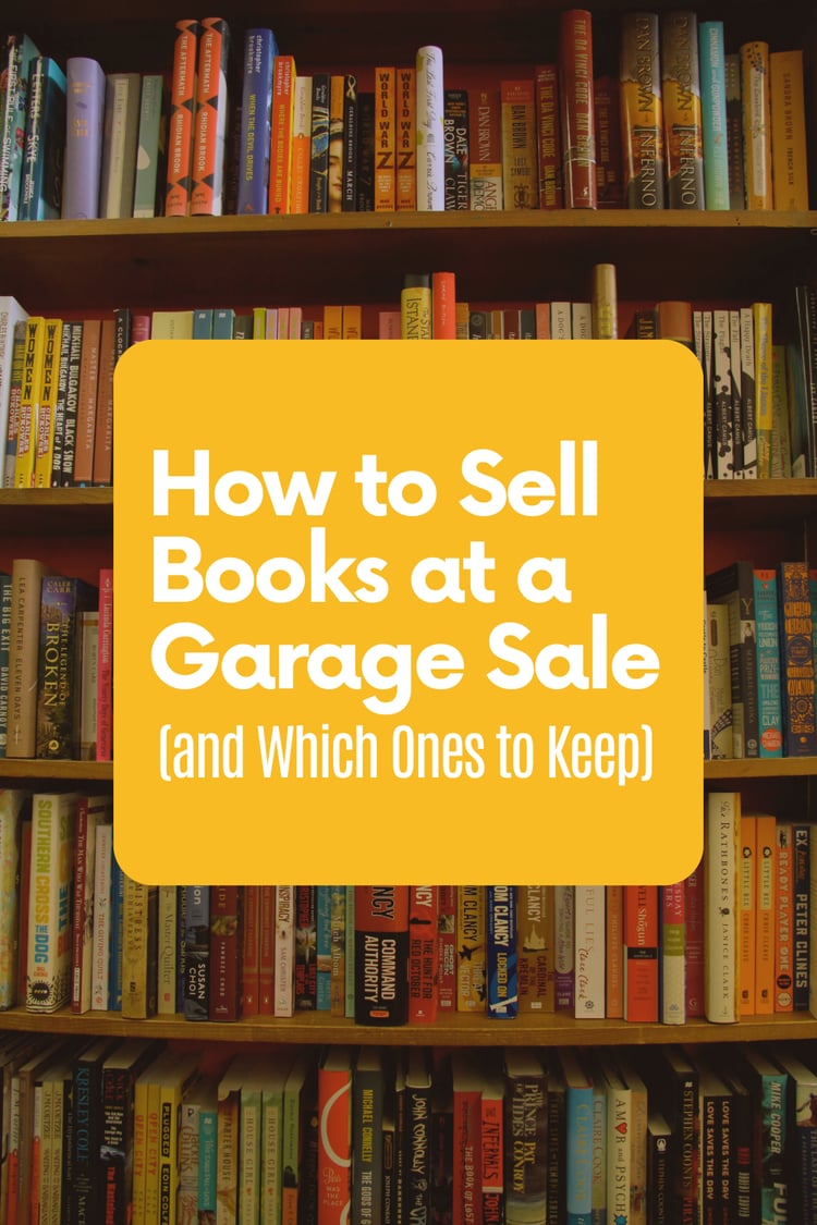 How to Sell Books at a Garage Sale (and Which Ones to Keep)